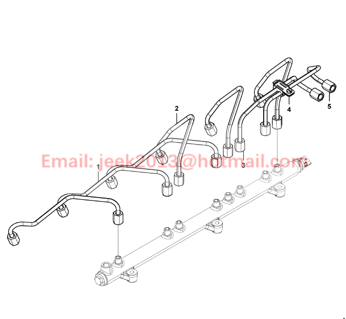 612650080021 612650080018 612650080028 612650080029 FUEL PIPE FOR ...